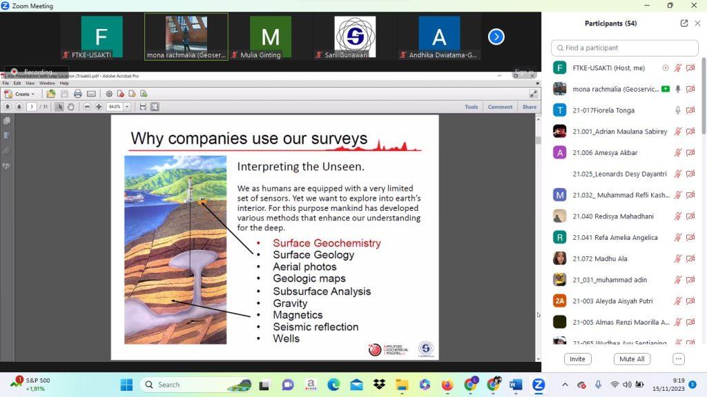 Seminar Ccs Ccus Monitoring Dan Agi Untuk Explorasi Fakultas